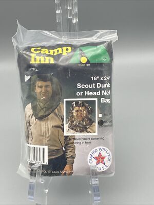 Camp Inn Scout Dunk or Head Net Bag 18 x 24 New in Package | eBay