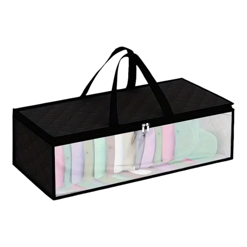 Hat Storage Dust Bag Baseball Hat Cap Organizer Clear Rack Zipper ...