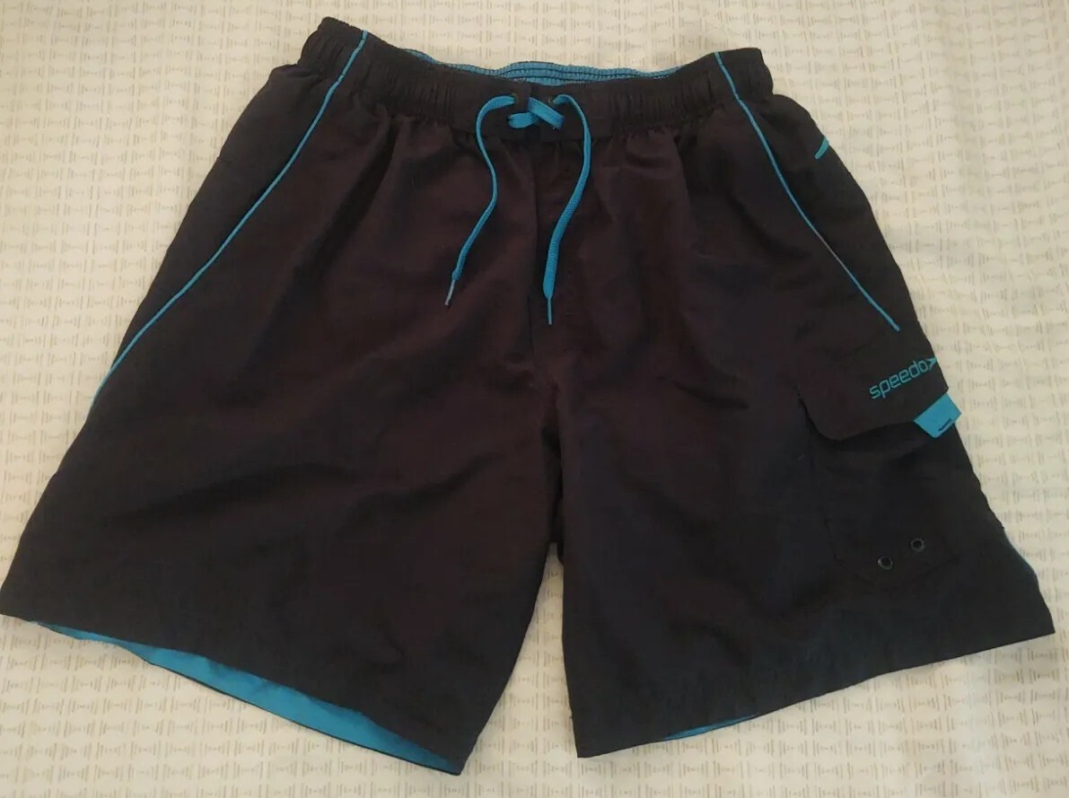 Speedo Men's Loose Fit Marina Volley Swim Trunks Clas… - Gem