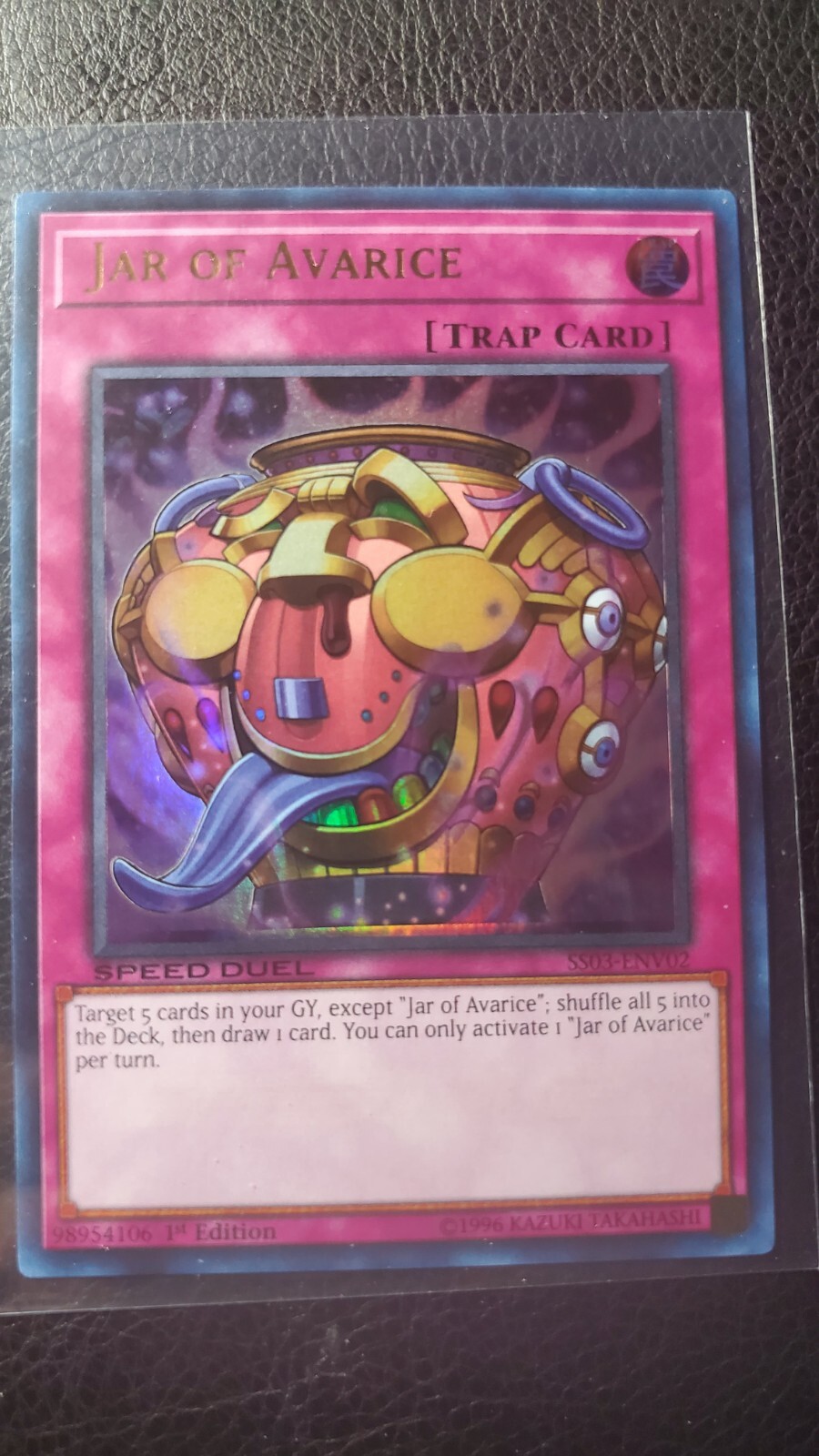 Jar Of Avarice 1st Ed SS03-ENV02 M Yu-Gi-Oh SD Series | eBay
