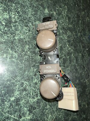 92-00 Lexus SC300 SC400 Switch Climate Control A/C Heat Radio Volume ...