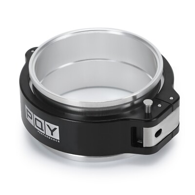 3.5'' Black 89mm HD Pinless Clamp Assembly 3.5 Inch O.D. Tubing HD ...