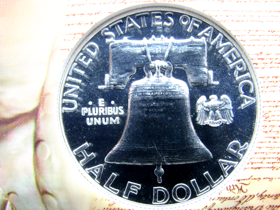 1955 to 1963 P, 9-Coin Set, Franklin Half Dollars NGC Pf 68 Tomaska Sig ...