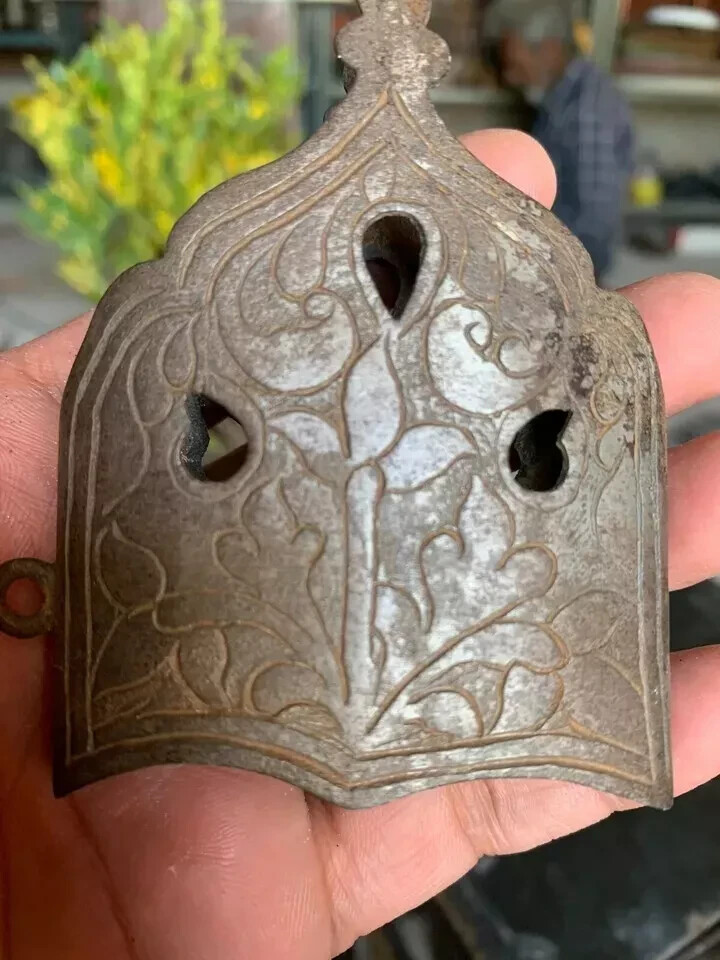 Ancient Old Collactible Handmade Iron Mughal Sword Cover Mayaan ...