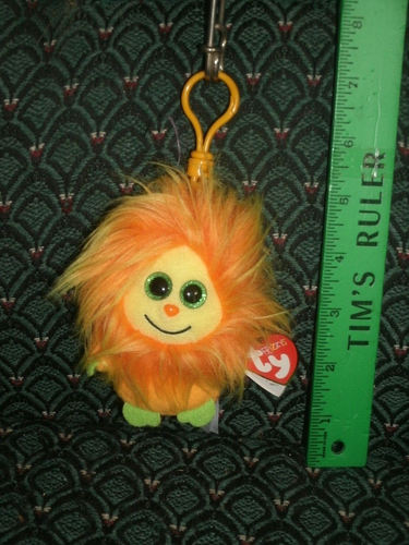 Ty Frizzys * 3" Clip* TANG * Orange * 2014 * MWMT * RETIRED * HTF * DOB ...