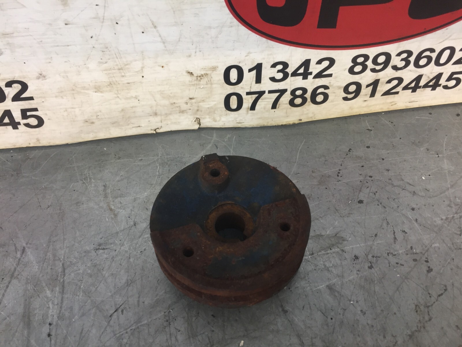 Crankshaft pulley X Shibaura S753 diesel engine / Ford 1210 Tractor £40 ...