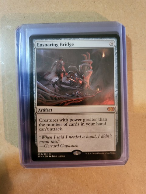MTG Ensnaring Bridge Double Masters 253/332 Regular Mythic for sale ...