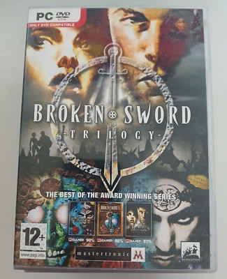Mastertronic Broken Sword Trilogy PC DVD ROM VGC 12+ 5050740021839 ...