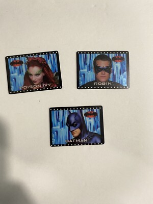 1997 Doritos Batman & Robin Film Clips Poison Ivy Robin Batman Cel ...