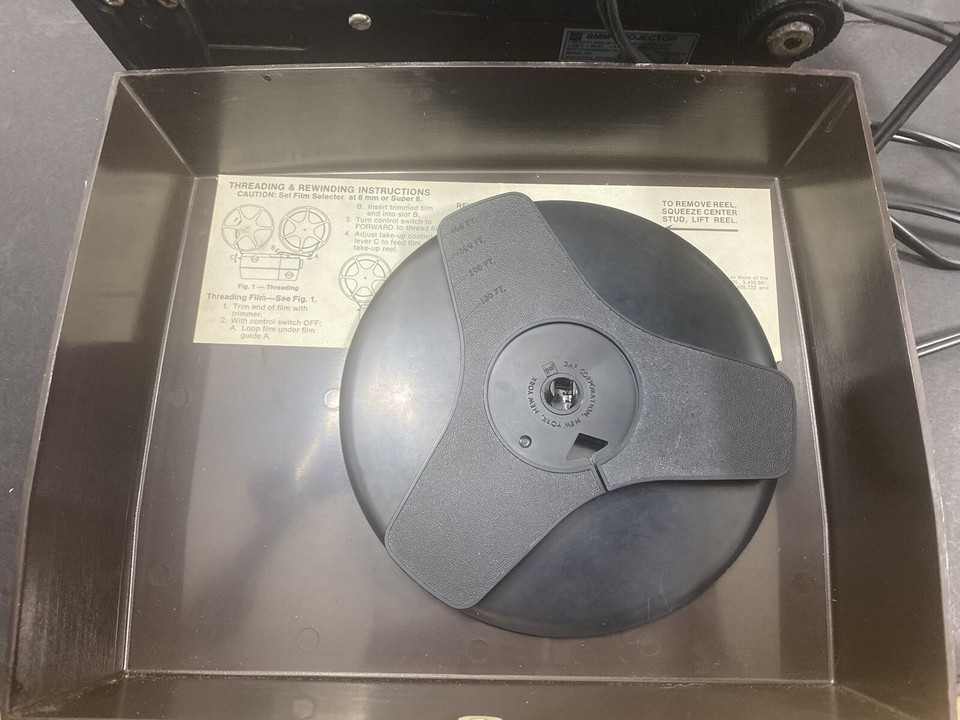 GAF 1564Z Dual 8mm Super 8mm Autoload Movie Projector - Turns on | eBay