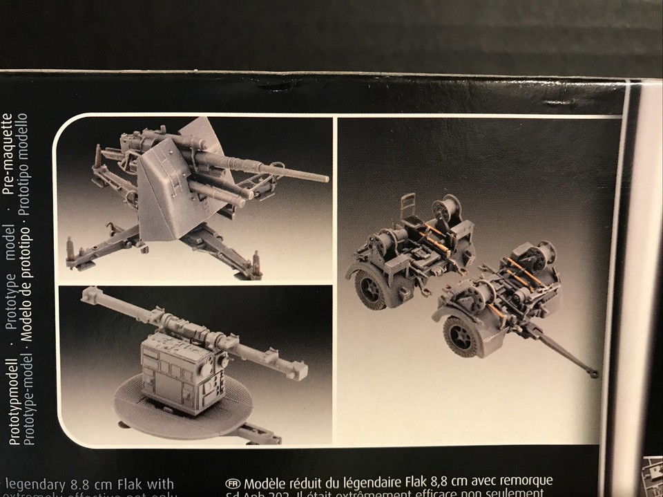 REVELL 03325 8,8 Cm FLAK 37. +Sd.Anh.202 MODEL KIT-NIB-1:72 SCALE | eBay