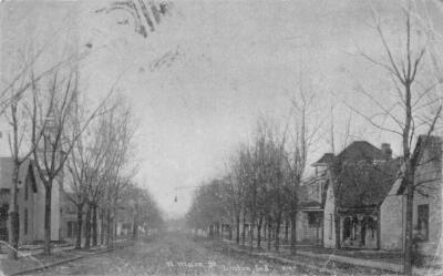 NORTH MAIN STREET LINTON INDIANA POSTCARD 1910 | eBay