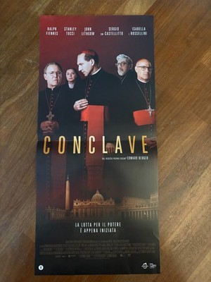 121S LOCANDINA,CONCLAVE 2024 E. Berger Ralph Fiennes Sergio Castellitto ...