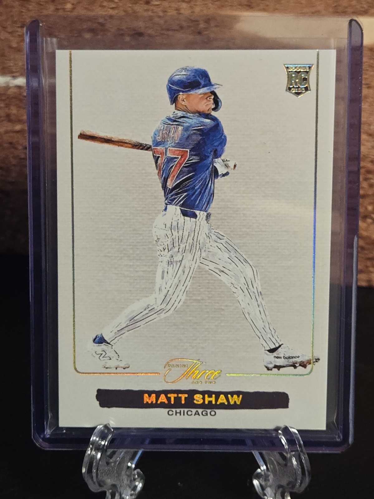 2025 Three and Two - Matt Shaw Blank Slate Rookie RC Rare SSP Case Hit ...