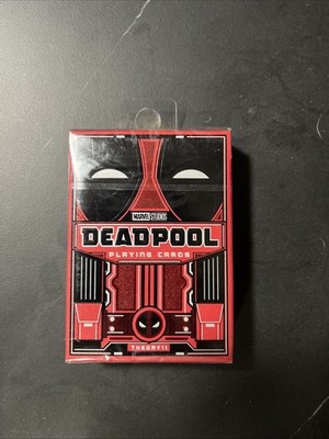 Theory11 Deadpool Premium Playing Cards Poker Size Standard Marvel ...