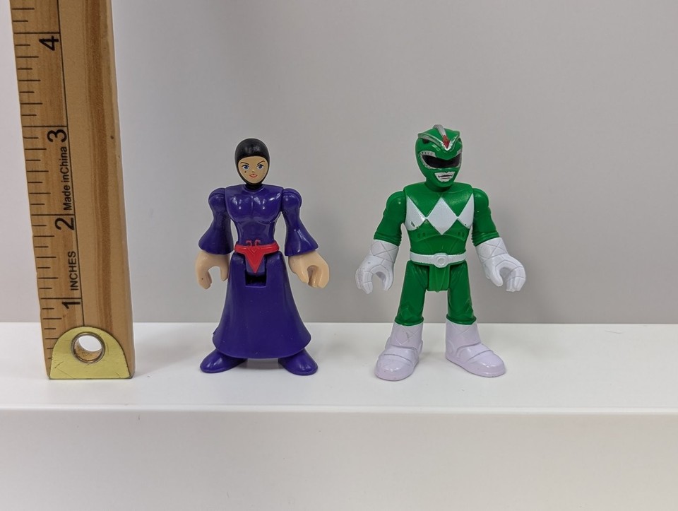 Imaginext Power Rangers Lot Figures Rita Repulsa Red Green Black Dino ...