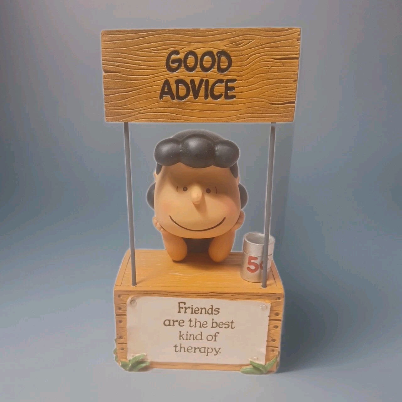 Hallmark Peanuts Gallery Lucy Good Advice Booth Figurine 6.5 Inch | eBay