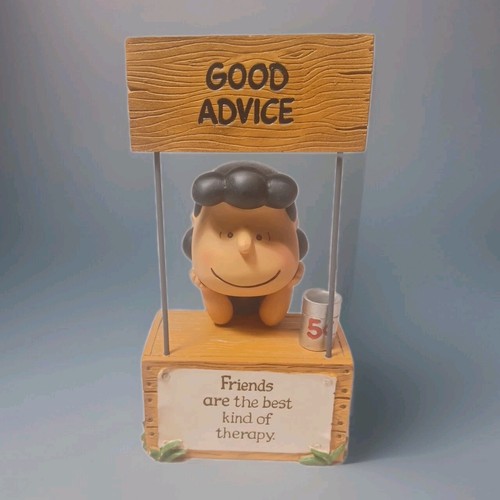 Hallmark Peanuts Gallery Lucy Good Advice Booth Figurine 6.5 Inch | eBay