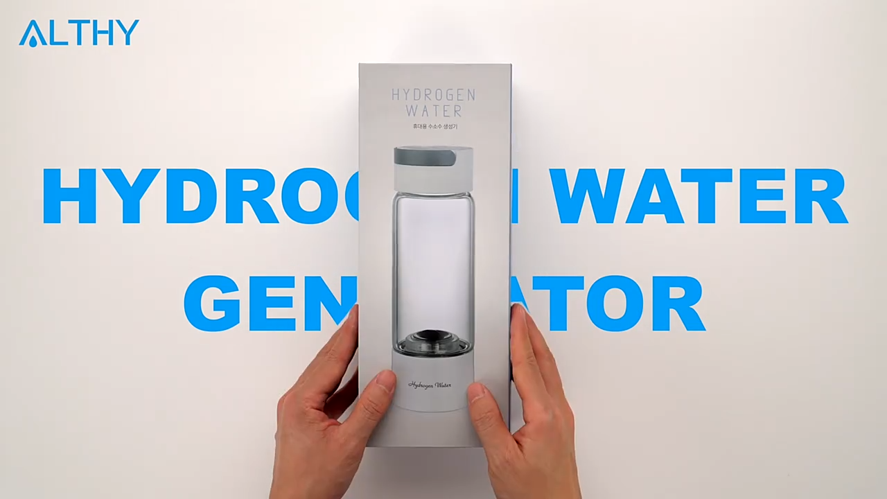 Hydrogen Water Enricher Portable Mini Bottle SPE PEM Maker Ionizer ...