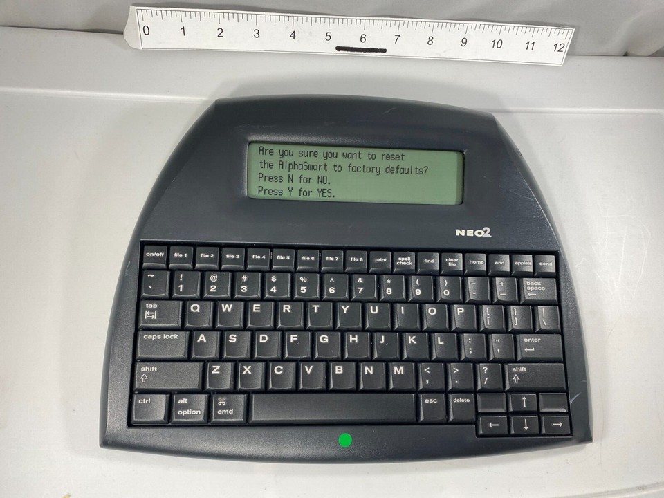 Alphasmart Neo2 Keyboard Word Portable PC Processor NEO2-KB Classroom ...