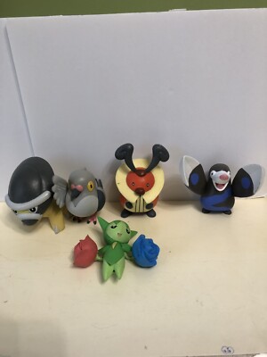 Lot Of 5 Pokémon Figures Very Cute Must See | eBay