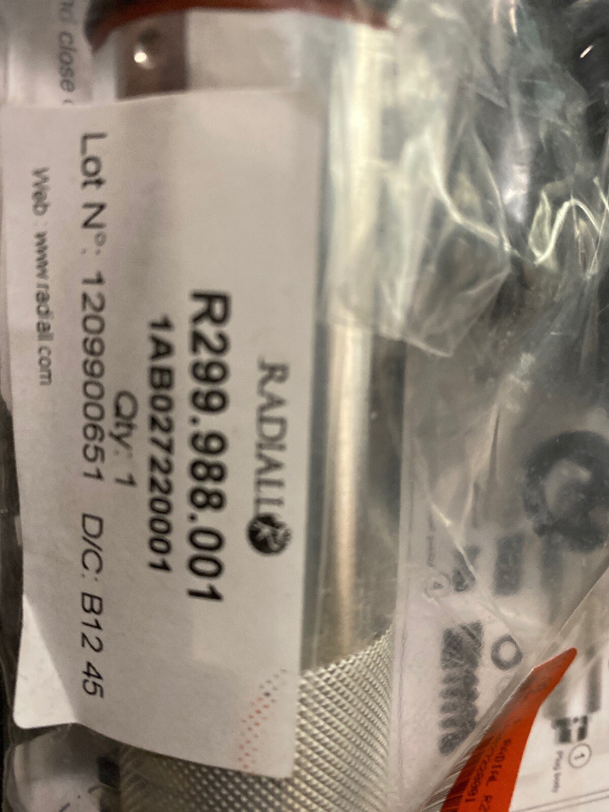 NEW Radiall R299.988.001 Short Kit Plug R2ct 1AB027220001 (b64) | eBay