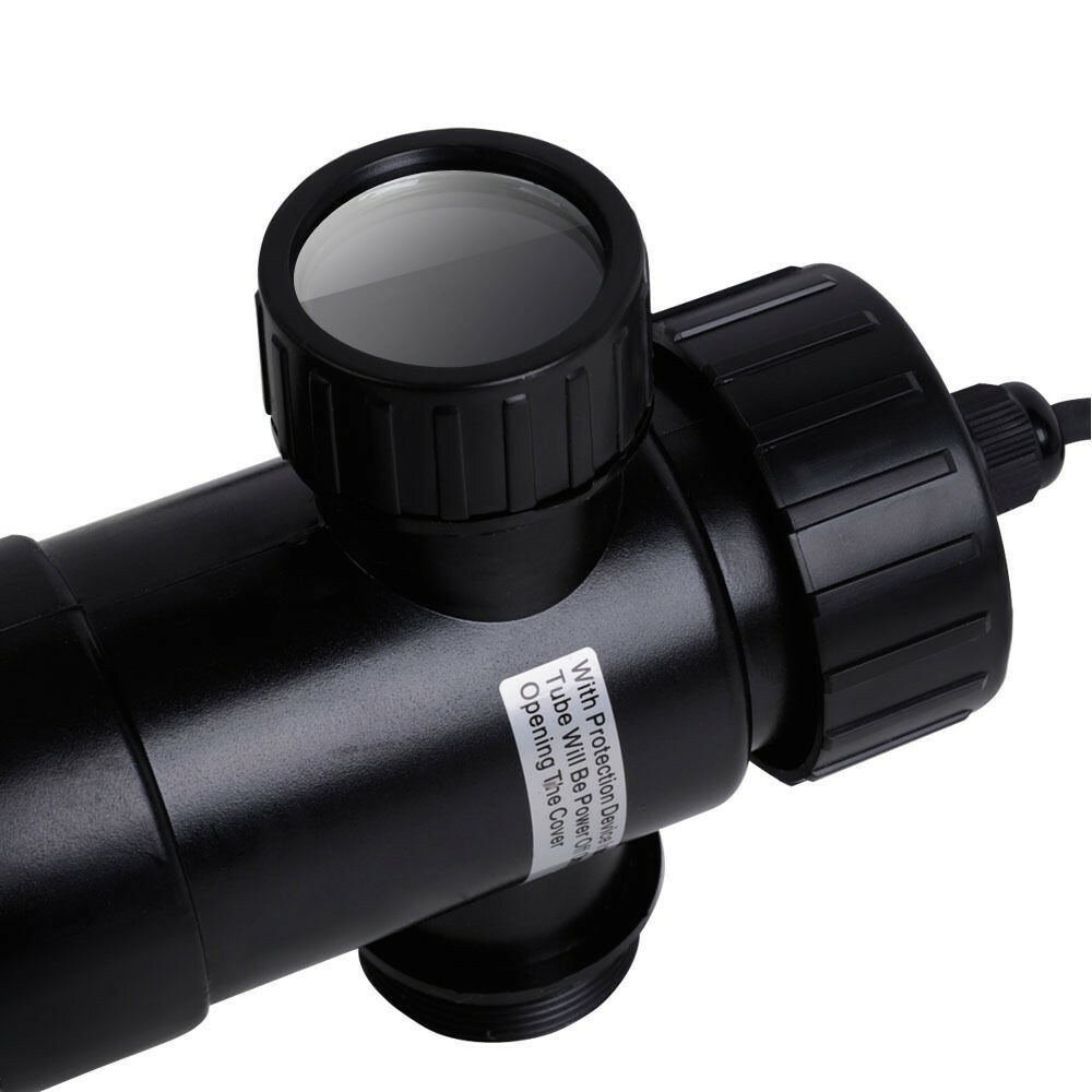 UV Sterilizer 36W UVC Light Lamp Clarifier 1188GPH CUV-136 4 Aquarium ...