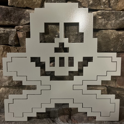 Runescape Metal Pk Skull Sign | eBay