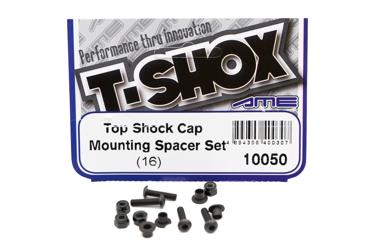 T-Shox AME-10050 Touring Shock Cap Mounts Spacer Set For 1/10 On Road ...