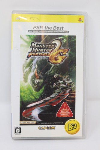Monster Hunter Portable 2nd G the Best Sony PSP Japanese Version | eBay