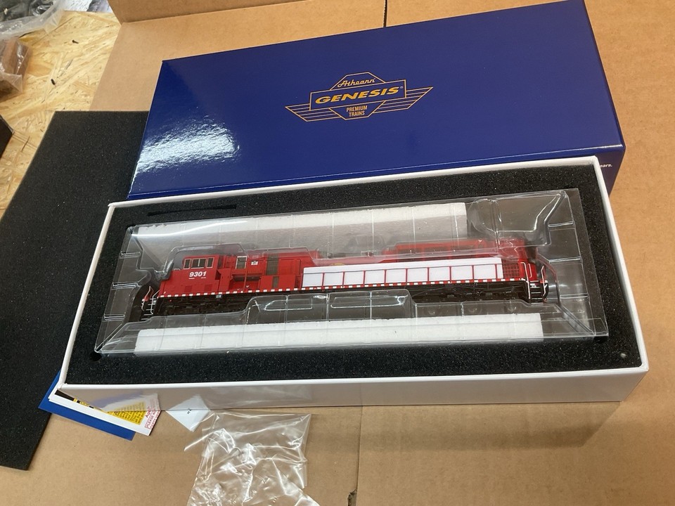 ATHEARN GENESIS HO SCALE DIESEL LOCOMOTIVE SD90MAC-H CANADIAN PACIFIC ...