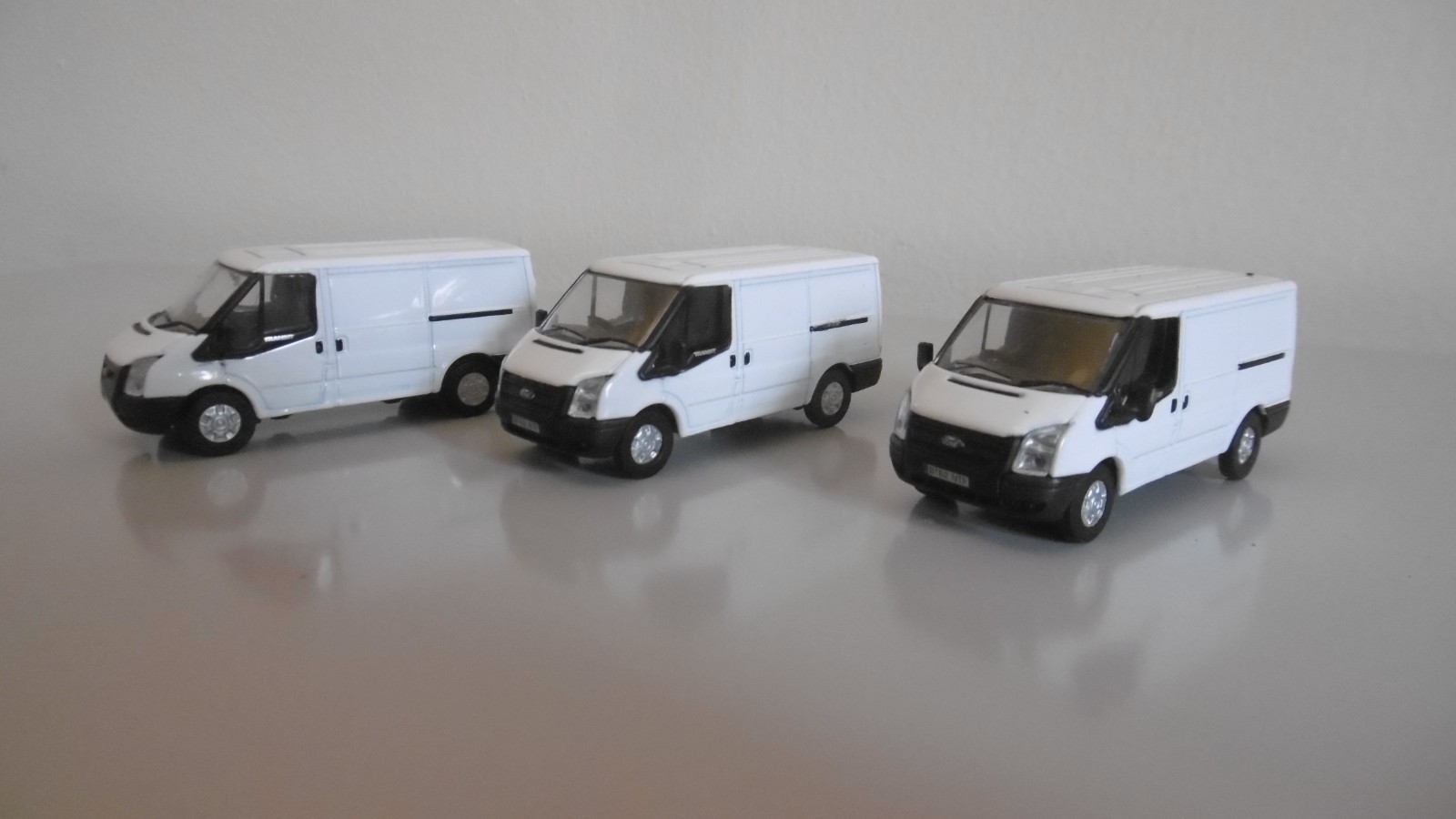 Oxford 76FT036 Ford Transit MkV SWB Van Low Roof White 1:76 Scale xx3 ...