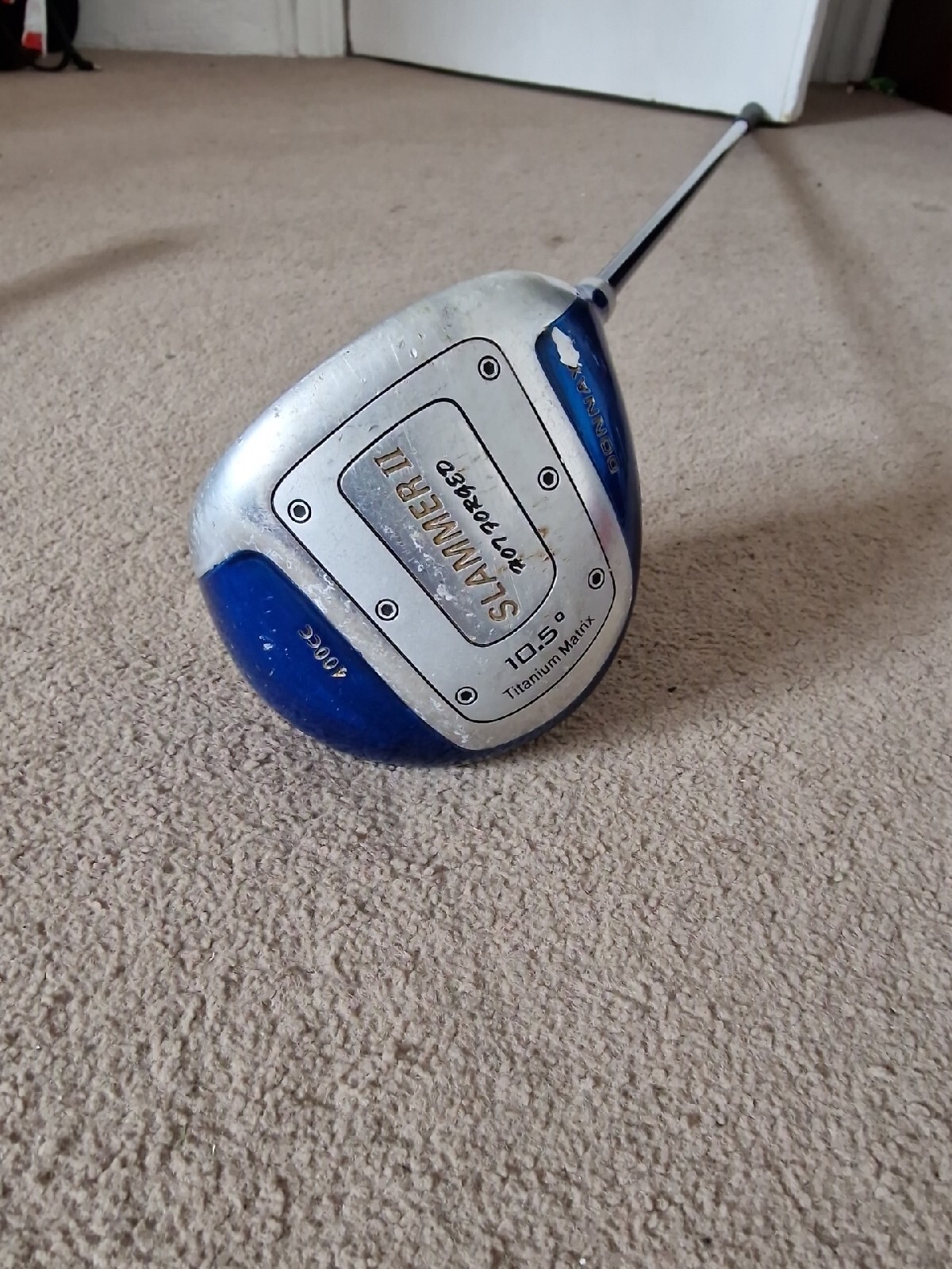 Donnay Slammer II Driver 10.5° Graphite Shaft Reg Flex 400cc Golf Club ...