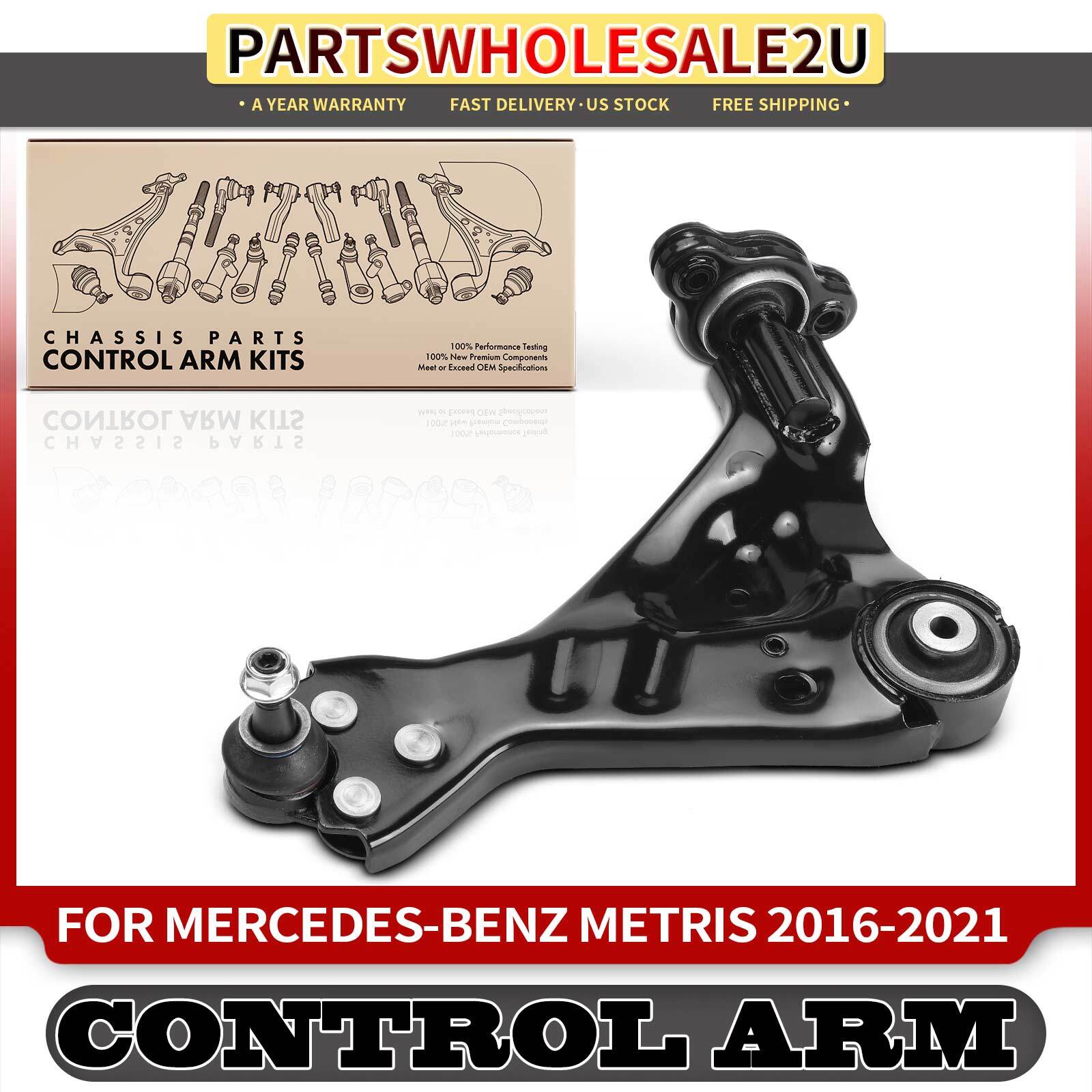 Front Left Lower Control Arm w/ Ball Joint for Mercedes-Benz Metris ...