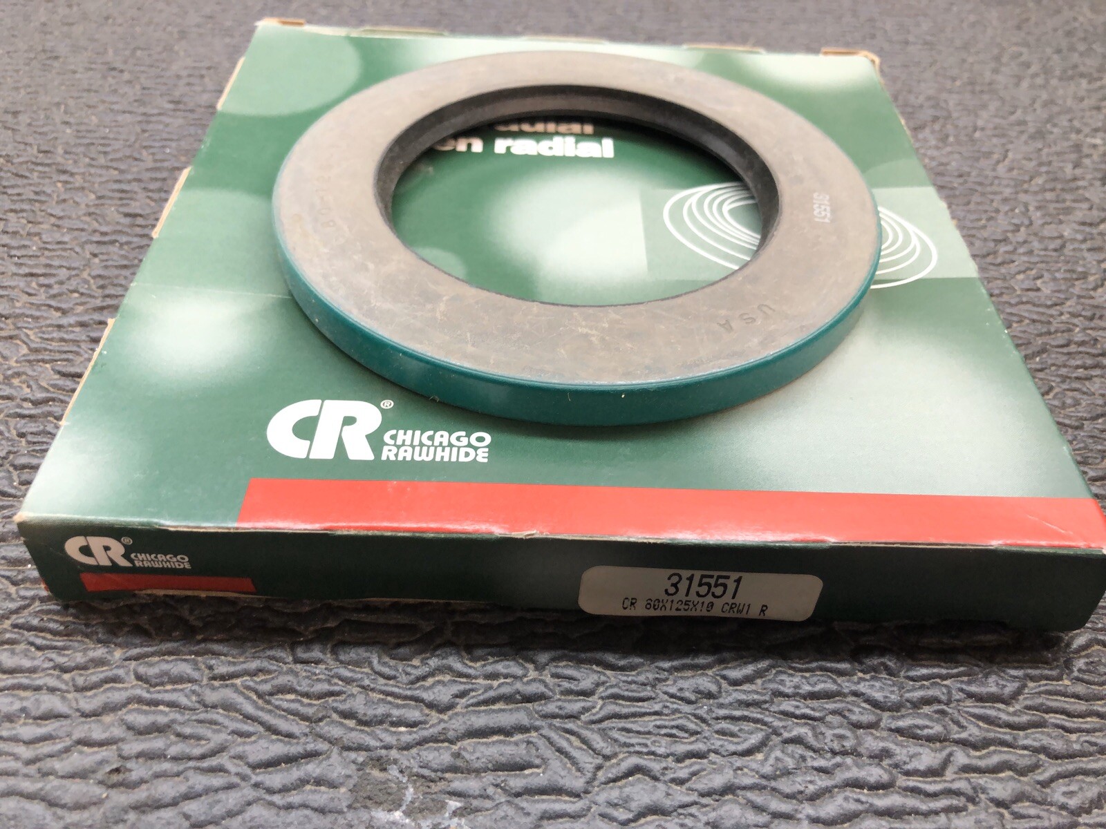 Brand New CR Chicago Rawhide (SKF): Oil Seal 31551 CR51551 80x125x10 ...