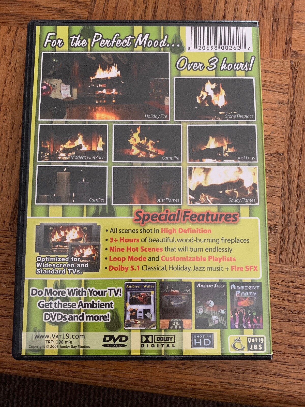 Ambient Fire Dvd | eBay