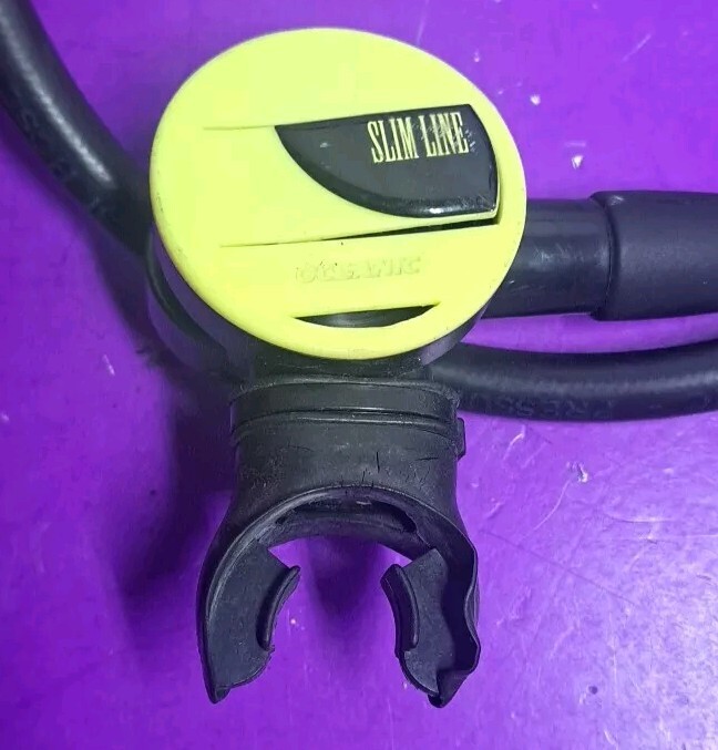 Scuba Diving First Stage Regulator Set Oceanic Slim Line Aqua Lung ...