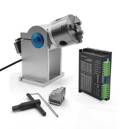 D80 Rotary Axis Marking Machine Rotary Fixture Rotary Table Rotary ...