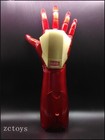 1/1 Iron Man Laser Armor Arm LED Light Gloves Cosplay Prop Left Hand ...