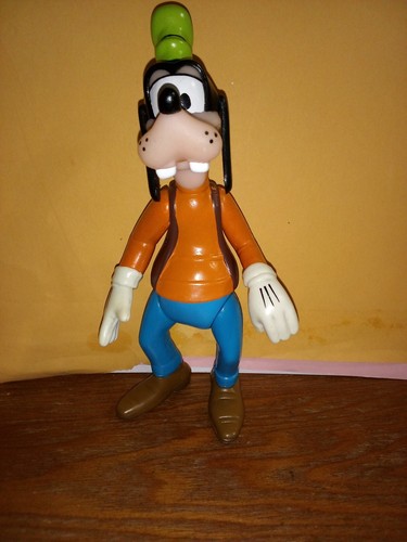 VTG Disney World GOOFY Figure Toy Articulated Movable Arms Ears Hong ...