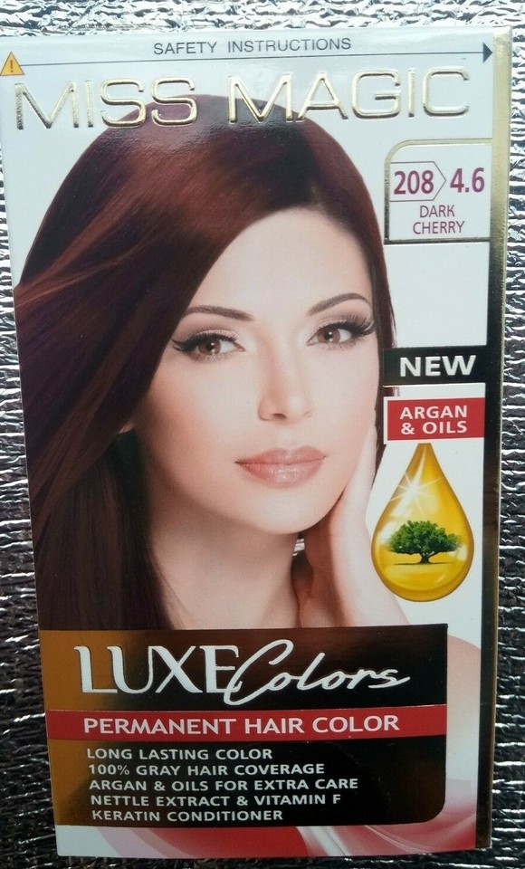 Miss Magic Intensive Color Unisex Cream with Avocado oil Hair Color ...