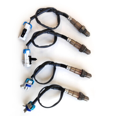 Set of 4 AC Delco Oxygen O2 Sensor for 2008-2014 GM V8 4.8L 5.3L 6.0L 6 ...