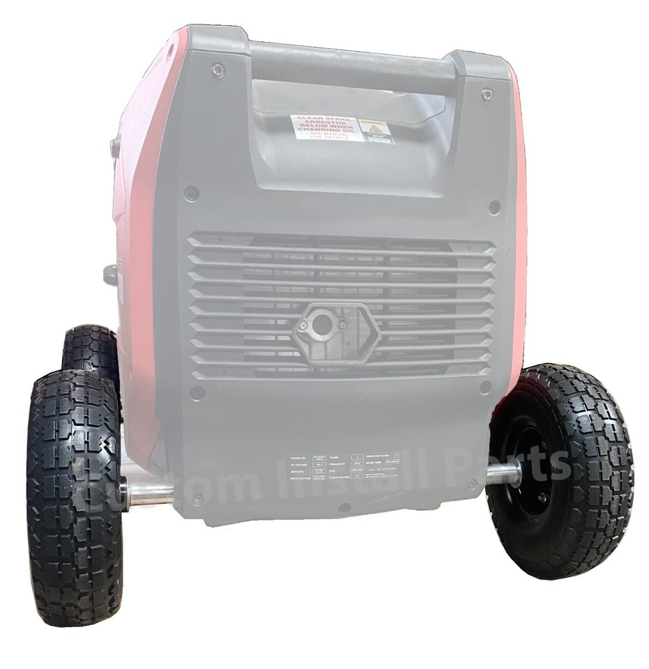 Predator 5000 Inverter Generator Wheel Kit Locking Hub Solid Never Flat ...