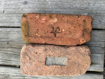 Reclaimed Bricks Antique Vintage Reclaimed Star Brick & Rectangle Frog ...