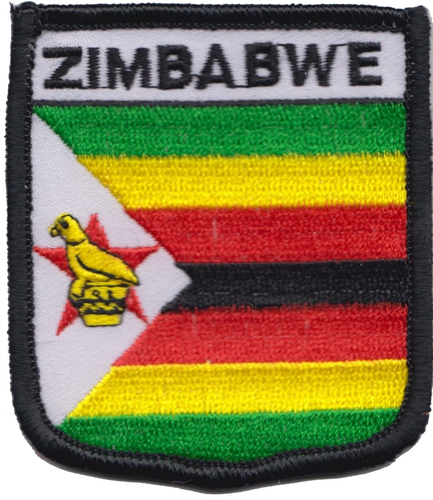 Zimbabwe Flag Shield Embroidered Patch Badge | eBay UK