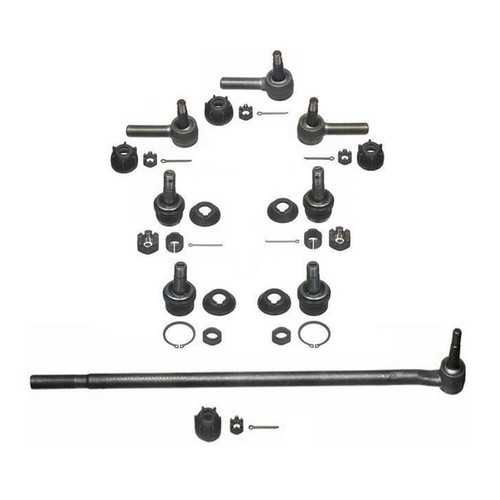86 CJ5 CJ6 3 Outer Tie Rod Rods End Short Tie Rods + 4 Ball Joints ag ...