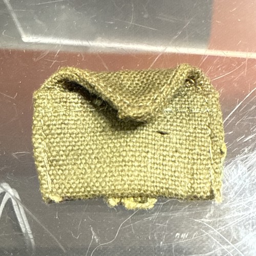 Vintage 1964 Hasbro RARE GI JOE Cloth First Aid Green Fabric Pouch ...