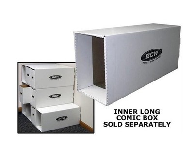 1x BCW Long Comic Book Storage Box House - Stores Long Comic Boxes SOLD ...