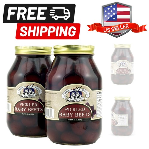 Pickled Baby Beets 32oz Pack of 2 All-Natural No Artificial Colors | eBay