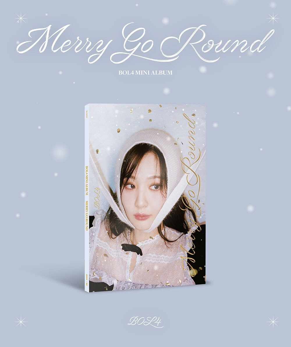 BOL4 - Mini Album [Merry Go Round] CD Disc Photo Card K-Pop Ahn Ji ...